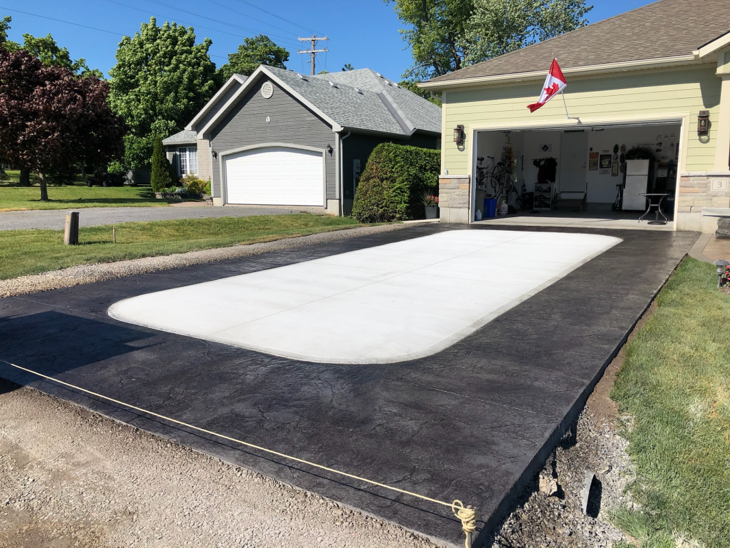 Stamped Concrete Driveways Toronto Canada | Driveways